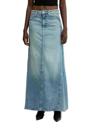Guess Denim Maxi Skirt - Blue