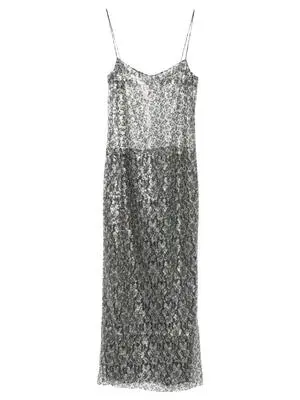 Christopher Esber Sequin-embellished Maxi Dress - Black