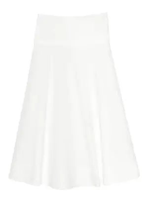 ST. AGNI Panel Maxi Skirt - White