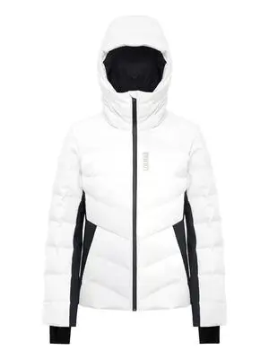 COLMAR Hooded Panelled Ski Jacket - White