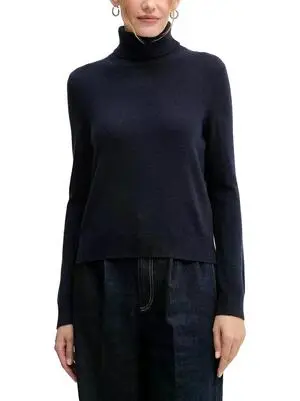 BENETTON Roll-neck Sweater - Blue