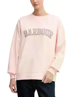 Barbour Northumberland Logo-embroidered Sweatshirt - Pink