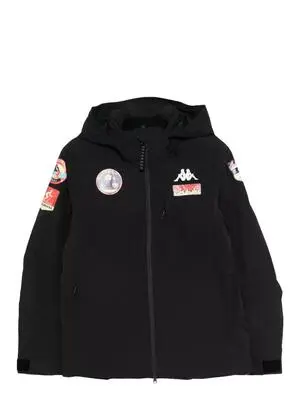 Kappa Patch-appliqué Jacket - Black