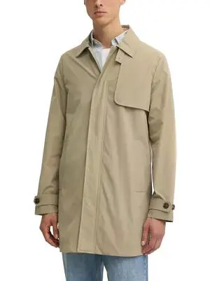 BENETTON Collared Coat - Neutrals