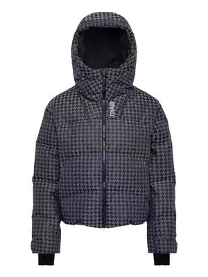 COLMAR Houndstooth Puffer Jacket - Grey