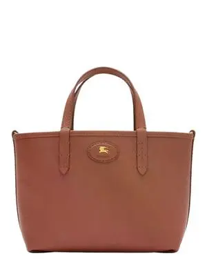 Burberry Mini Bloomsbury Leather Tote Bag - Brown