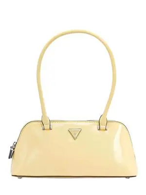 Guess Arnela Logo-plaque Tote Bag - Yellow