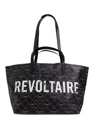Zadig&Voltaire Logo-print Tote Bag - Black