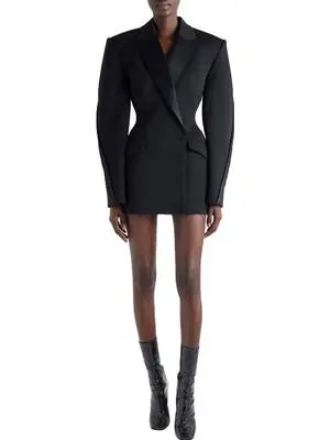 GIVENCHY Reversed Seam Cocoon Jacket Dress