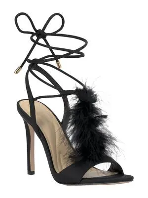 Jessica Simpson Jenzin Ankle Wrap Sandal - Black