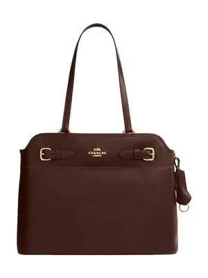 COACH® Easton Tote Bag - Smooth Leather/gold/maple