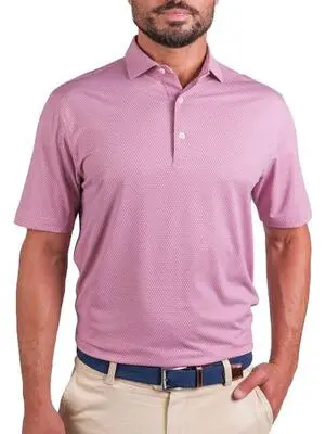 TURTLESON Flint Performance Polo Dahlia/wave