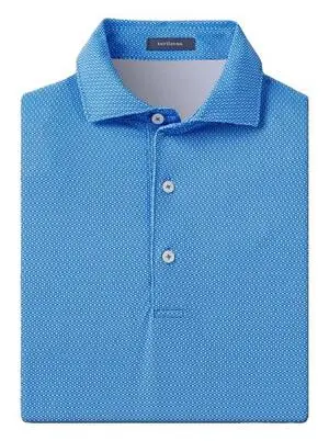 TURTLESON Flint Performance Polo Marine/wave