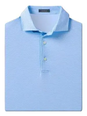 TURTLESON Lennon Performance Polo - Luxe Blue