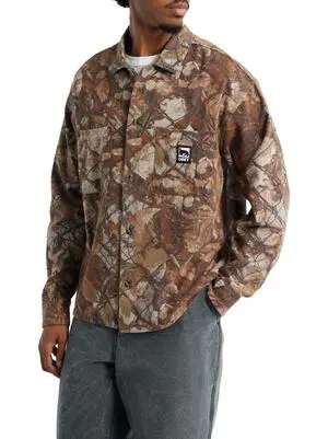 Obey Fence Camo Cotton Twill Overshirt - Fence Camo Multi