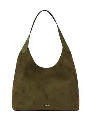 LAMBERT Lambert Katy Vegan Suede Tote Bag Cedar
