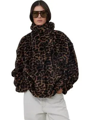 GOTTEX BEACH LIFE Button-up Print Coat - Leopard