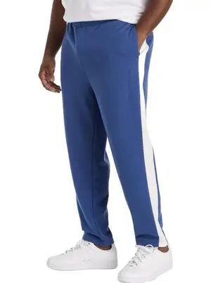 SOCIETY OF ONE BY DXL Big & Tall Striped Track Pants - Blue