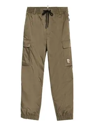 Moncler Gabardine Cargo Pants - Green