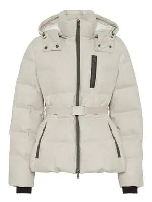 Brunello Cucinelli Mountain Down Jacket - Light Grey