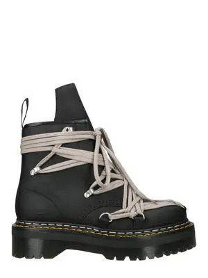 Rick Owens X Dr. Martens 1460 Megalace Boots - Black