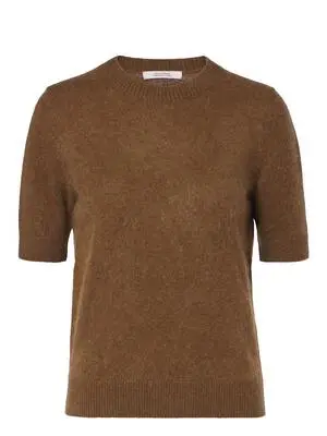 Dorothee Schumacher Fluffy Statement Wool And Cashmere Sweater - Brown