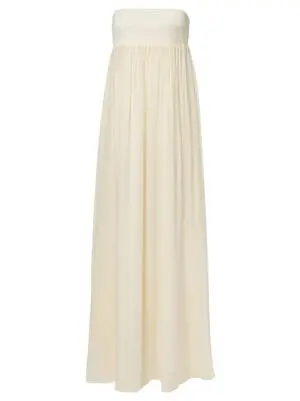 Posse Solene Sash Maxi Dress - Yellow