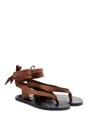 A.emery Elmer Suede Sandals - Brown