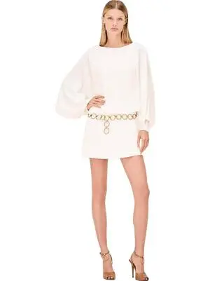 Alexis Kellis Mini Dress Neutral