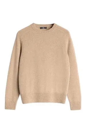 7 For All Mankind Cashmere Relaxed Sweater - Beige