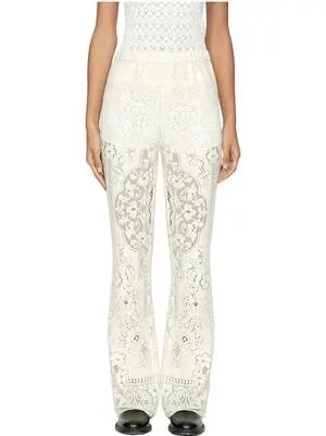 Sea Arianna Lace Pants - White