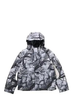 BAPE Tree Edge Camo Down Jacket - White