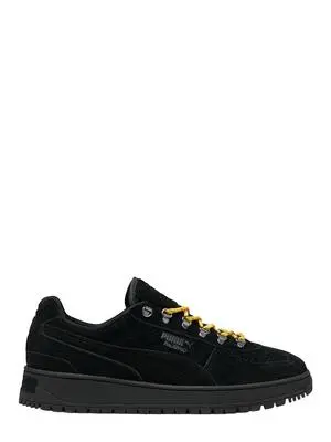 PUMA Palermo Alpino Fuzzy Sneakers - Puma Black/yellow Sizzle