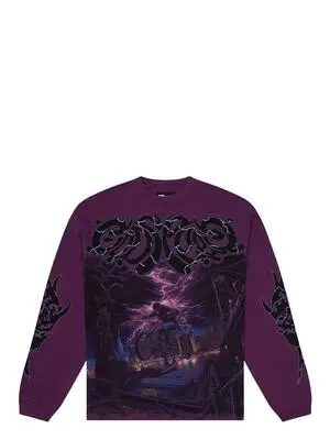 GODSPEED B.m.x Long Sleeve T-shirt - Purple