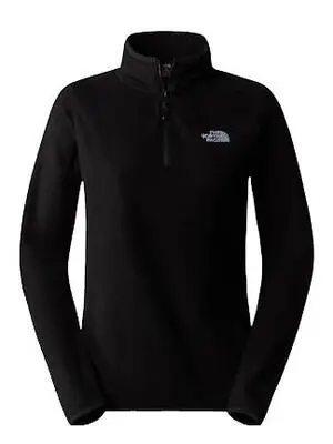 The North Face 100 Glacier 1/4 Zip Jacket - Black/npf