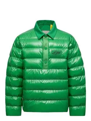 Moncler X A$ap Rocky Vardar Down Shirt Jacket - Bright Green