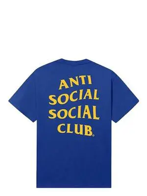 ANTI SOCIAL SOCIAL CLUB Seasonal Mind Games Tee Shirt - Blue