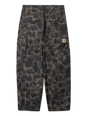 Carhartt Wip Garment Dyed Twill Cole Cargo Pant - Grey Duck Camo
