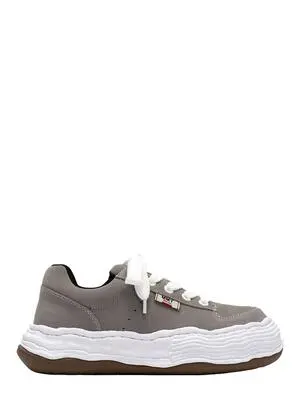 Mihara Yasuhiro Oliver Og Sole Suede Low Sneakers - Grey