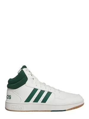 Adidas Hoops 3.0 Mid Sneakers - Core White/collegiate Green/gum