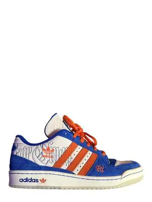 Adidas Forum Low Sneakers - White/blue/orange