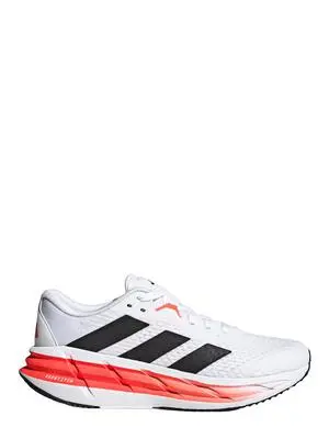 Adidas Adistar 3 Athletic Sneakers - Cloud White/core Black/solar Red