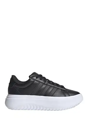 Adidas Grand Court Platform Sneakers - Core Black/carbon