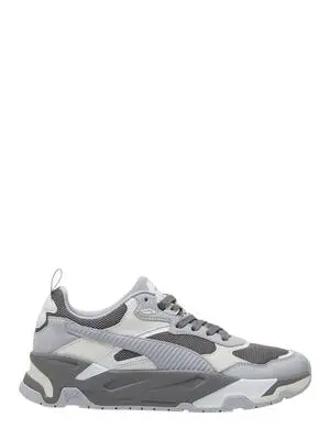 PUMA Trinity Silver Lace Up Sneakers - Cool Dark Grey/grey Fog/silver Mist