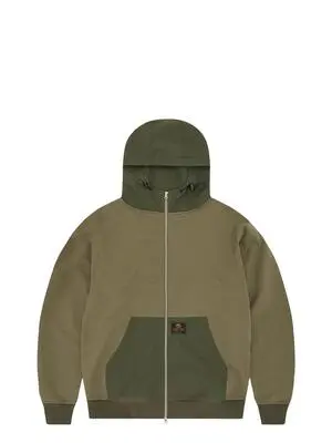 CORTEIZ Guerillaz Ripstop Zip Hoodie - Green