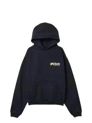 Rhude International Racing Logo Hoodie - Black