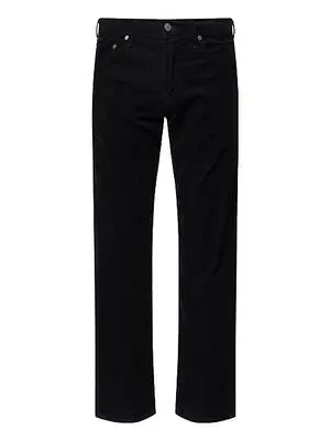 Citizens Of Humanity Elijah Corduroy Straight-leg Trousers - Black
