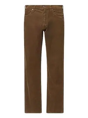 Citizens Of Humanity Elijah Corduroy Straight-leg Trousers - Olive