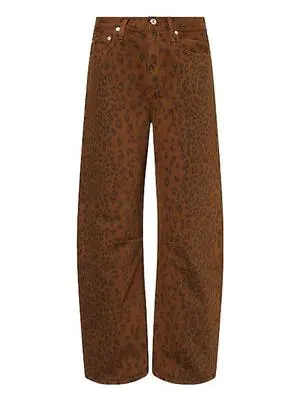 Citizens Of Humanity Miro Relaxed-fit Denim Jeans - Sepia Cheetah