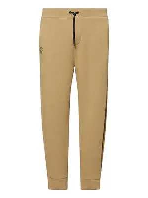 On Focus Tech Tapered-leg Stretch-cott Blend Jogging Bottoms - Nutmeg